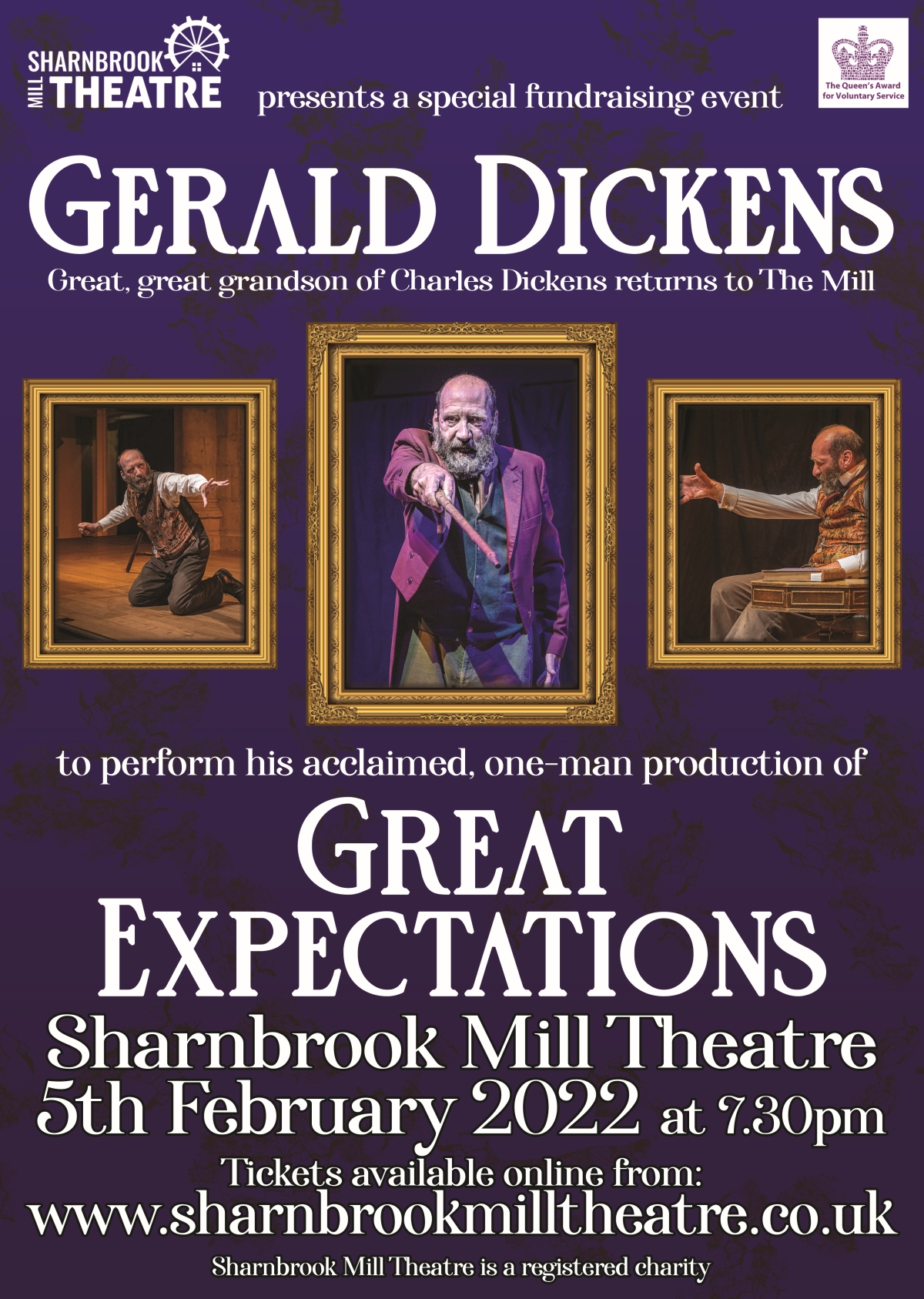 Tickets now on sale for Great Expectations with Gerald Dickens ...